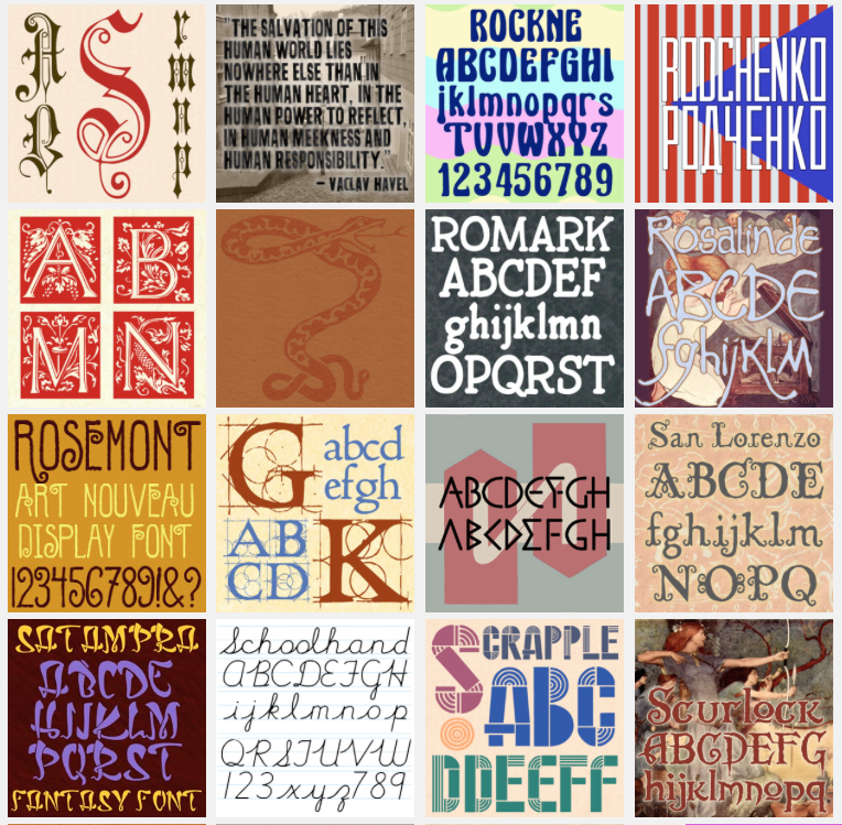 Scriptorium Fonts, spécialisée dans les adaptations de lettrages ...